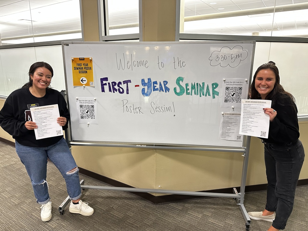 Annual Poster Session | First-Year Seminars - The University of Iowa