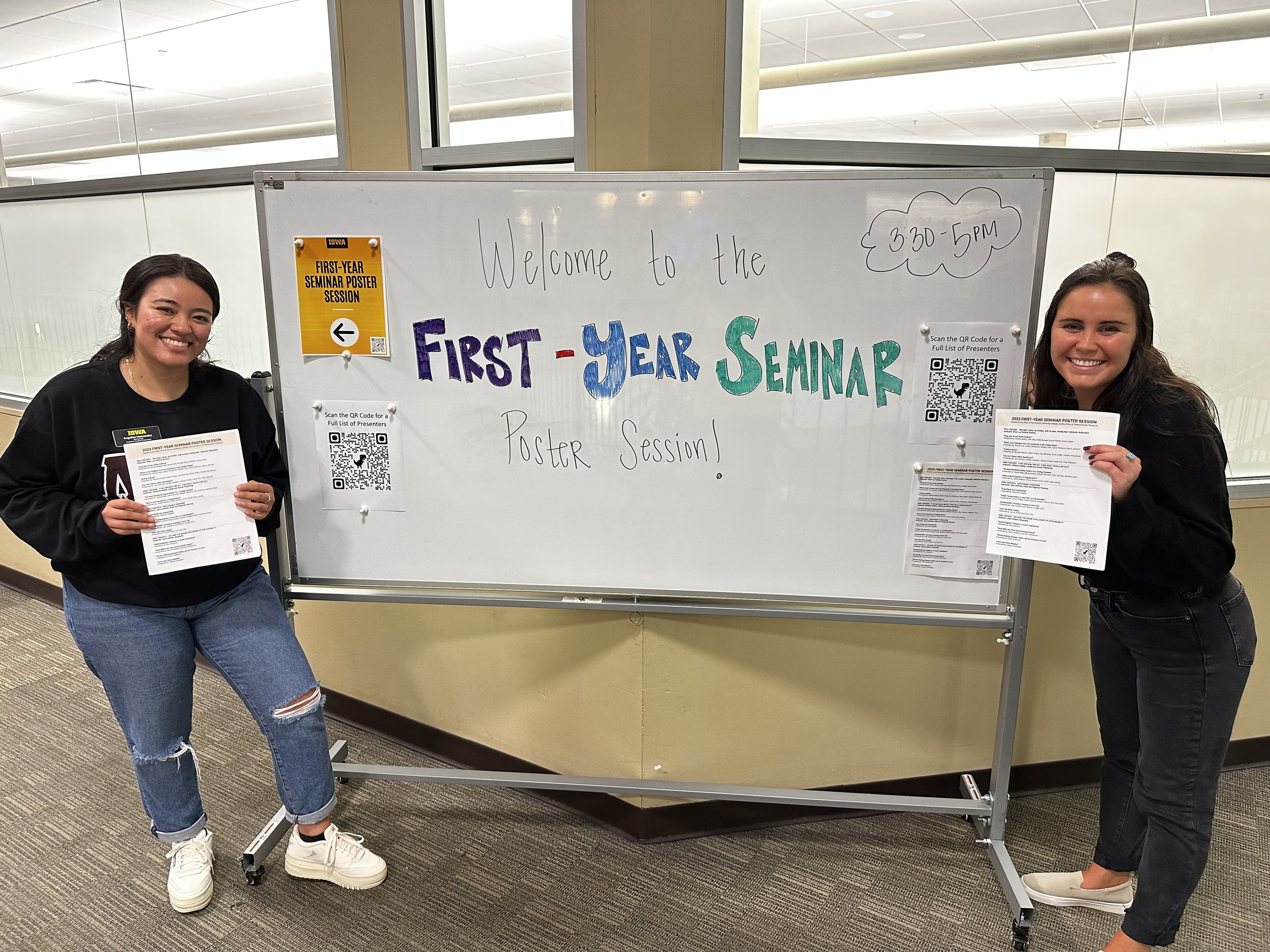 Annual Poster Session | First-Year Seminars - The University of Iowa